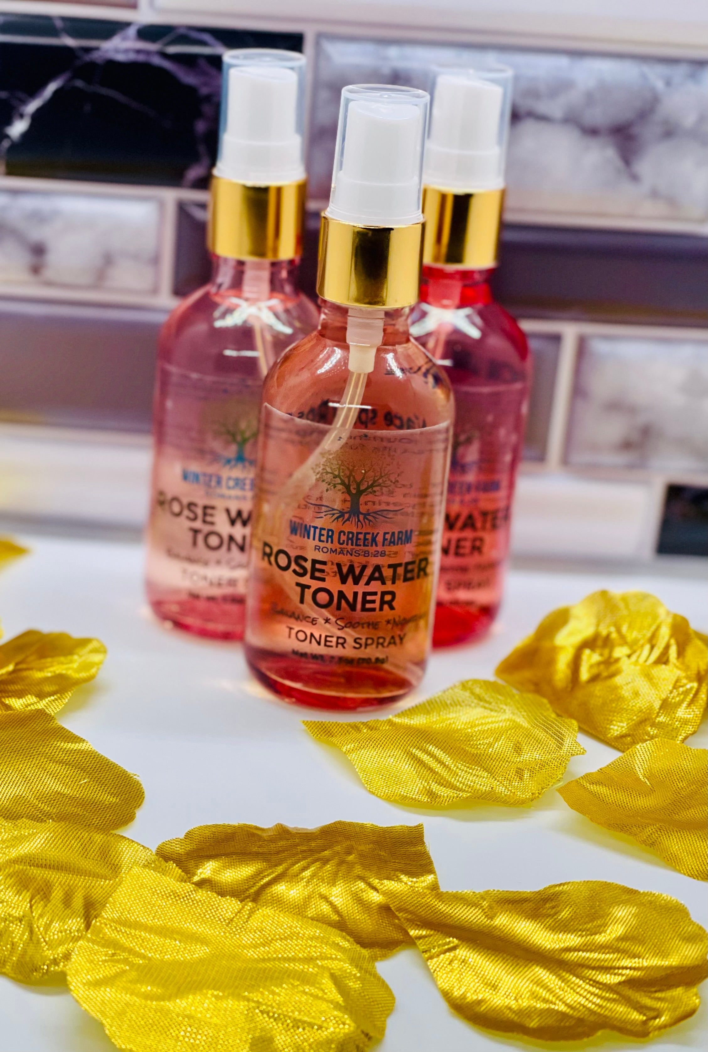 Rose Water Facial Toner – Winter Creek Farm