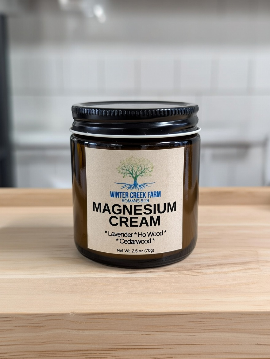 Magnesium Cream – Winter Creek Farm